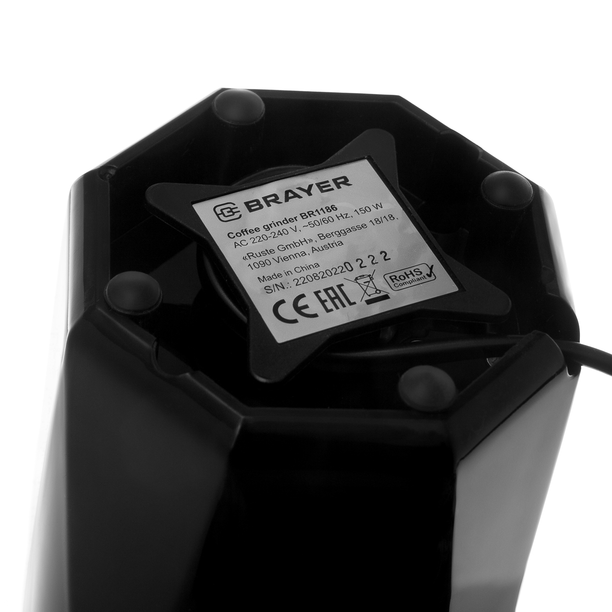 Кофемолка BRAYER BR1186 – характеристики, подробные описание и фото, отличительные особенности