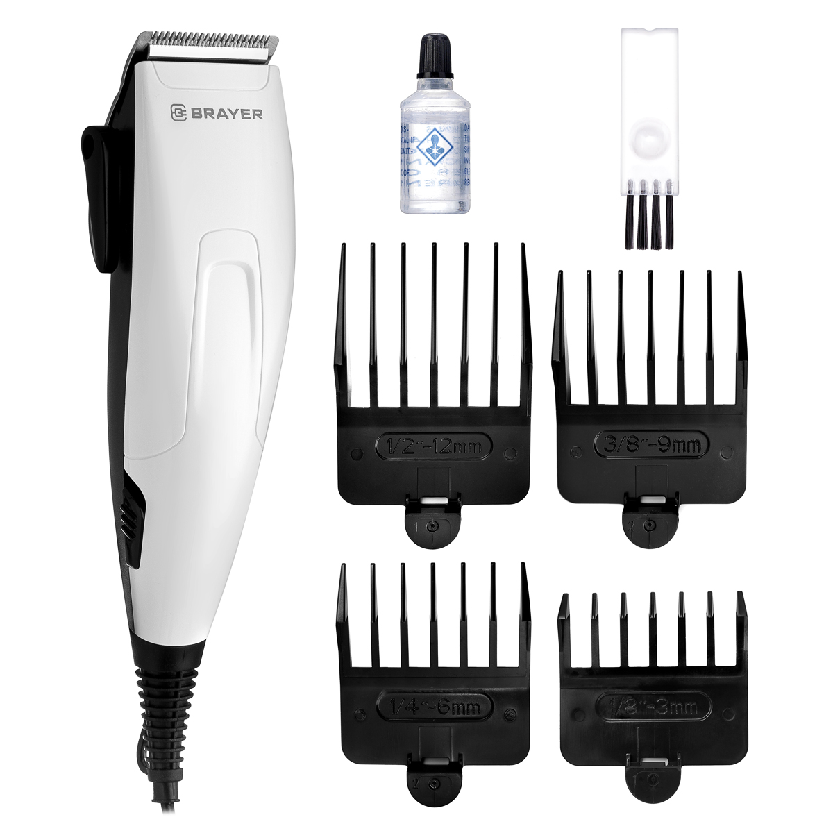 Машинка для стрижки BRAYER BR3430 – характеристики, подробные описание и фото, отличительные ...