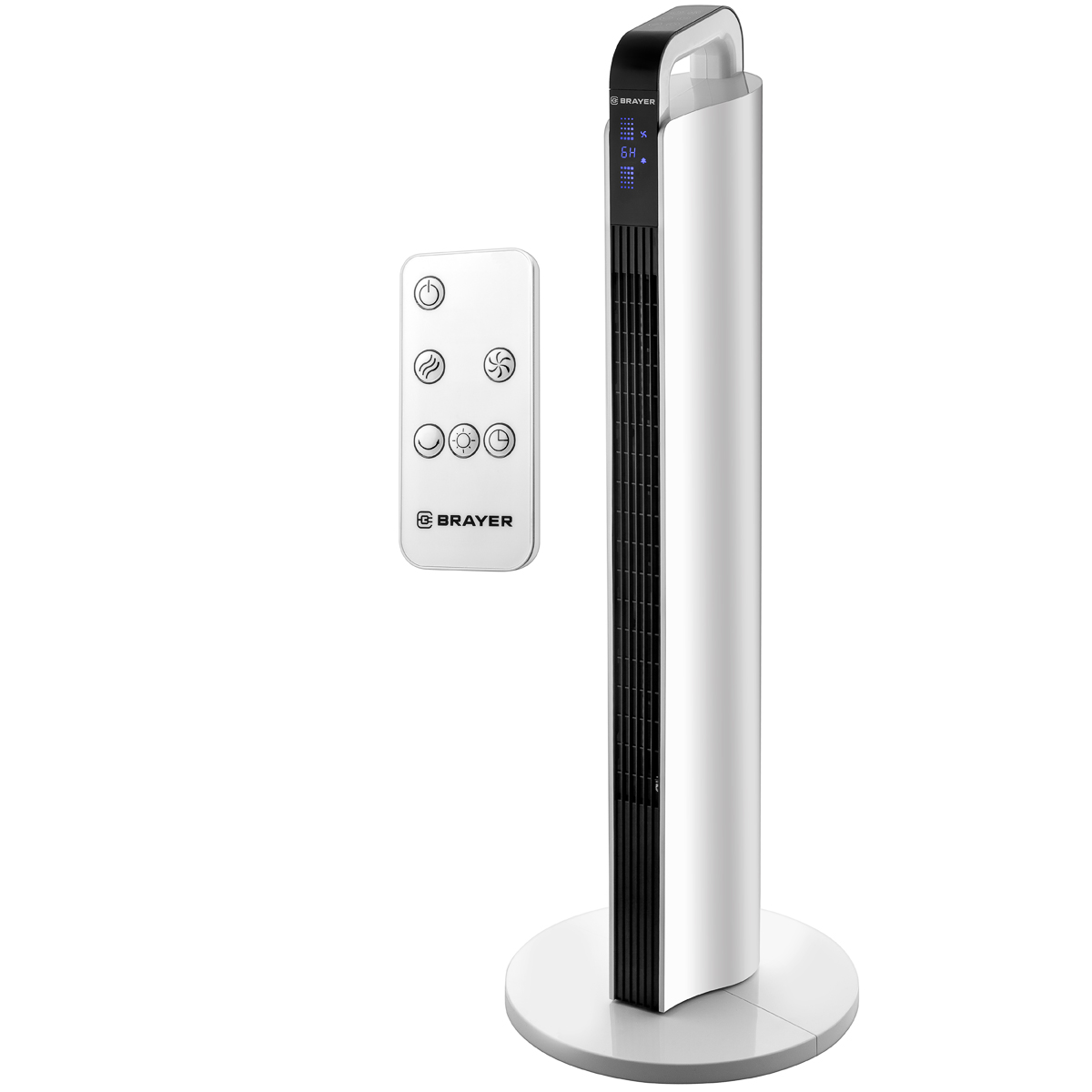 Колонный вентилятор BRAYER BR4955 – характеристики, подробные описание ...